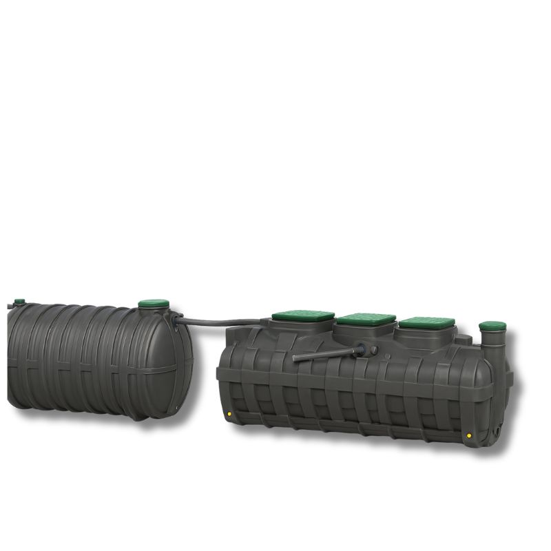 MINI ETAR COM BIOFILTRO ECOFLO – 1 x 50 m3 + 1 x 20 m3 - Carril.pt